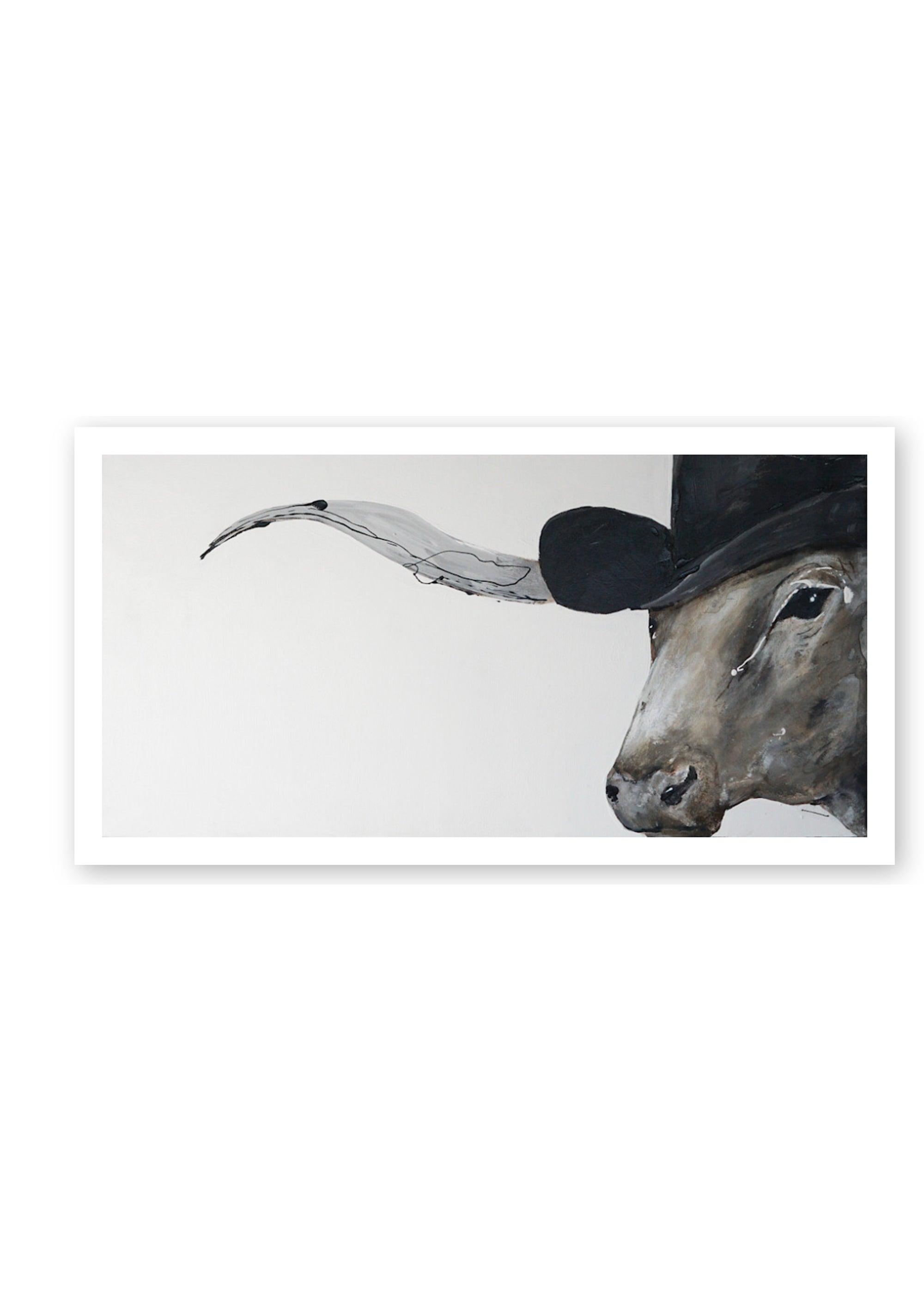 This Cow Went Cowboy- Prints – Artsy Em's Designs