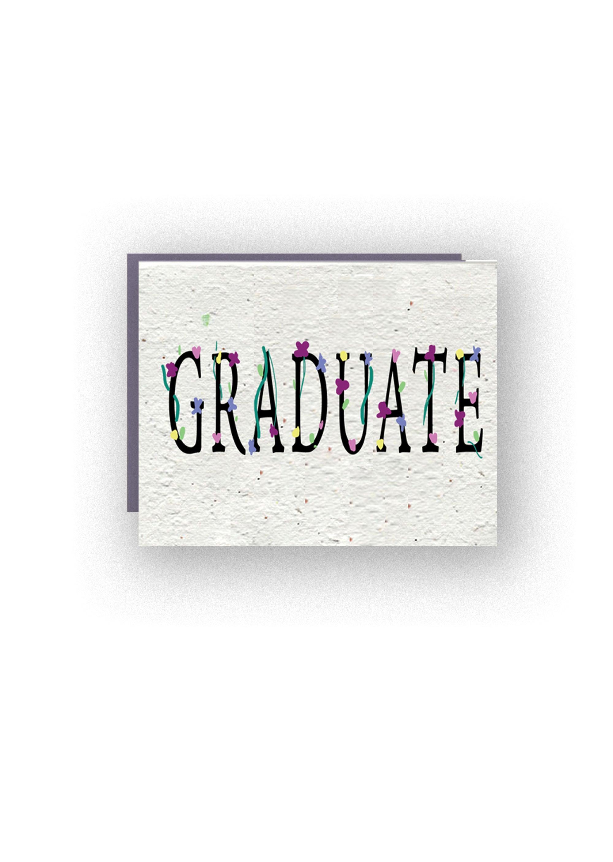 Graduate Wildflower Seed Paper Card – Artsy Em's Designs