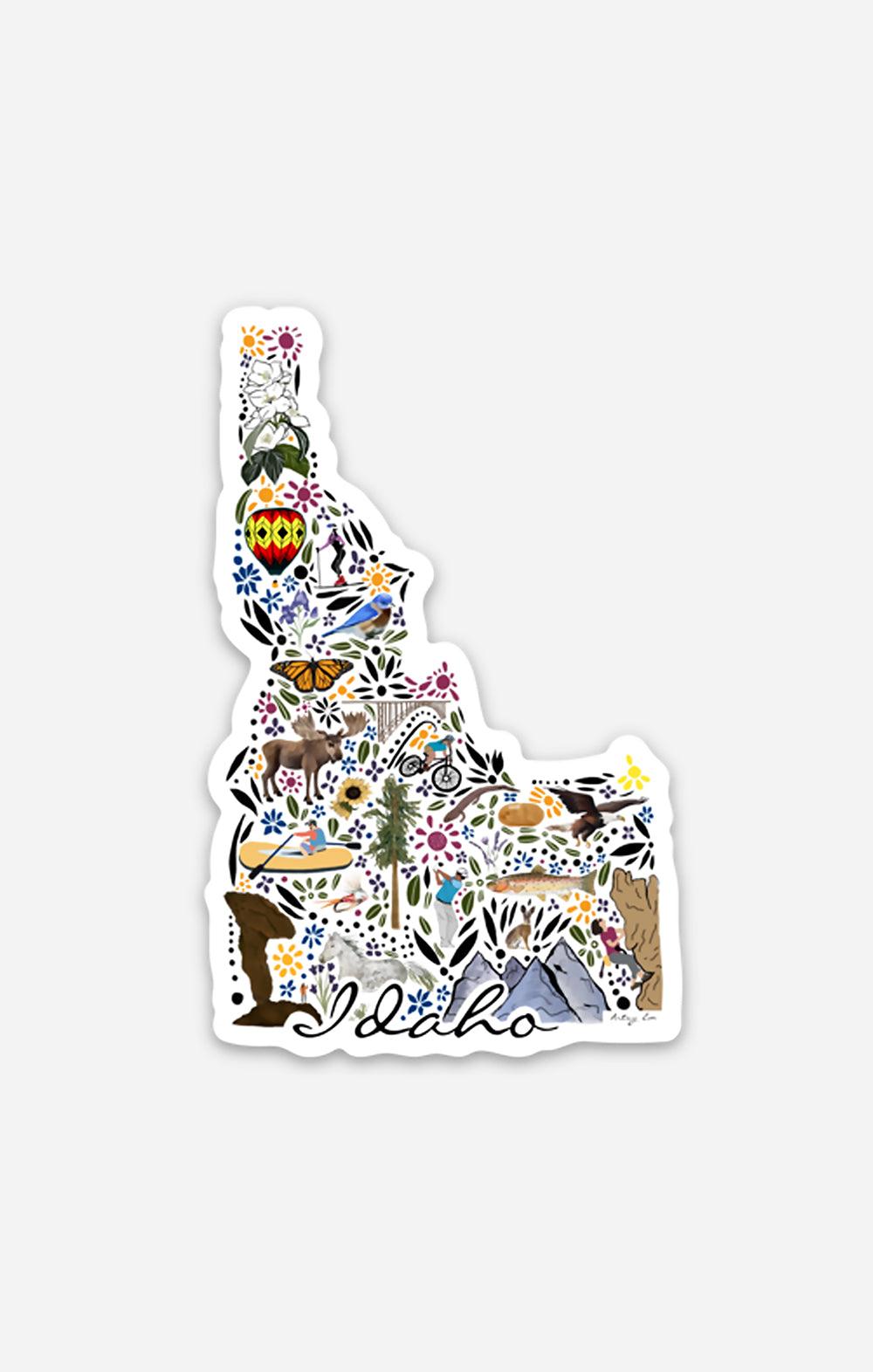 Idaho Artist Sticker – Artsy Em's Designs